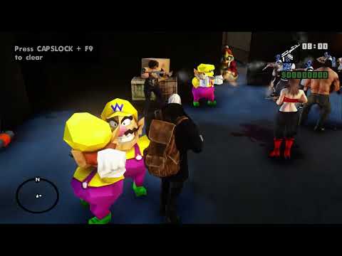 Kills Wario Team with Dead Wario Bots - YouTube