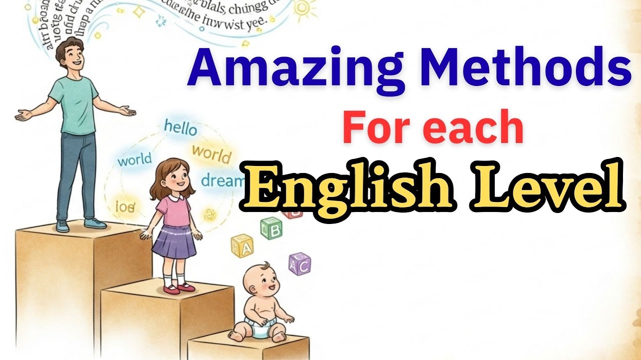 Insanely Effective English Study Methods for Each Skill Level - YouTube