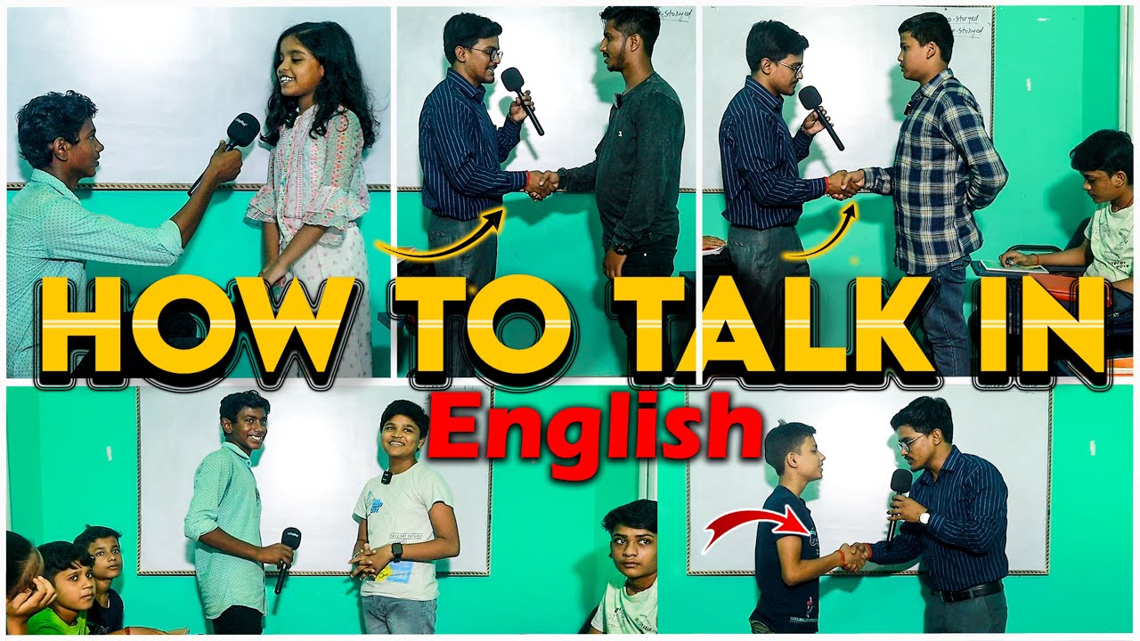 Basic Friendly English Conversation With Students | English Speaking ...