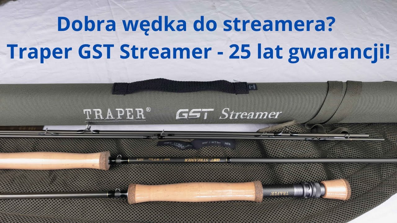 Dobra wędka do streamera? Traper GST Streamer - 25lat gwarancji! - YouTube