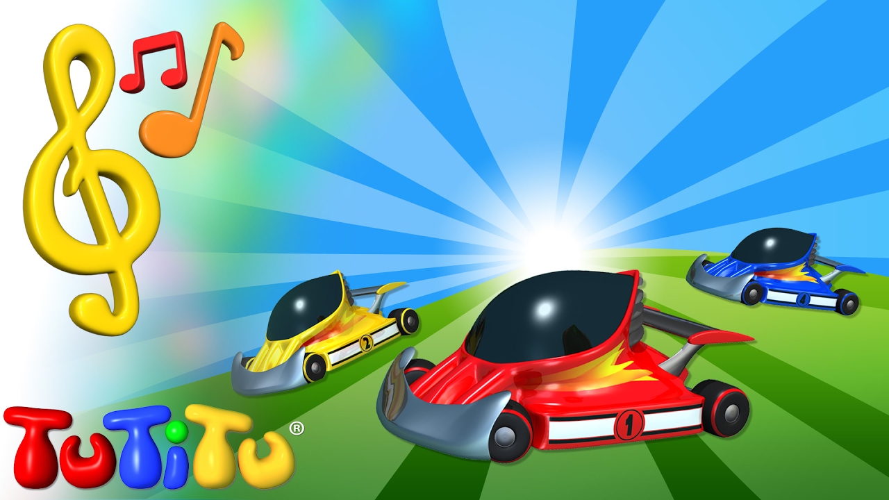 TuTiTu Toys and Songs for Children | Race Cars - YouTube