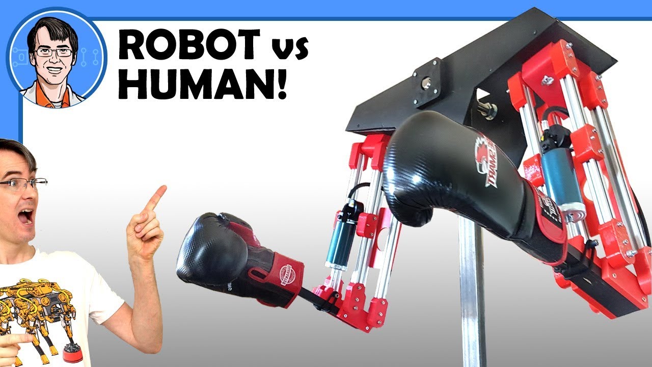 Robot vs Human Combat | James Bruton - YouTube