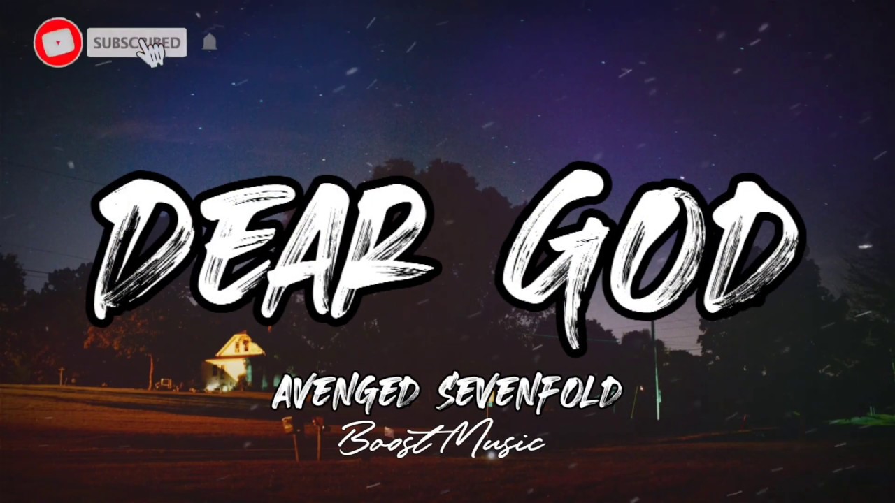Avenged Sevenfold - Dear God (Lyric Video) - YouTube