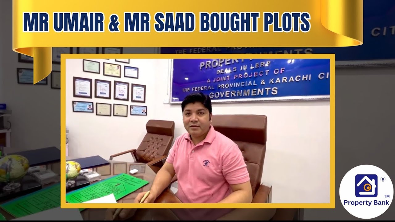 Mr Umair & Mr Saad bought plots - YouTube