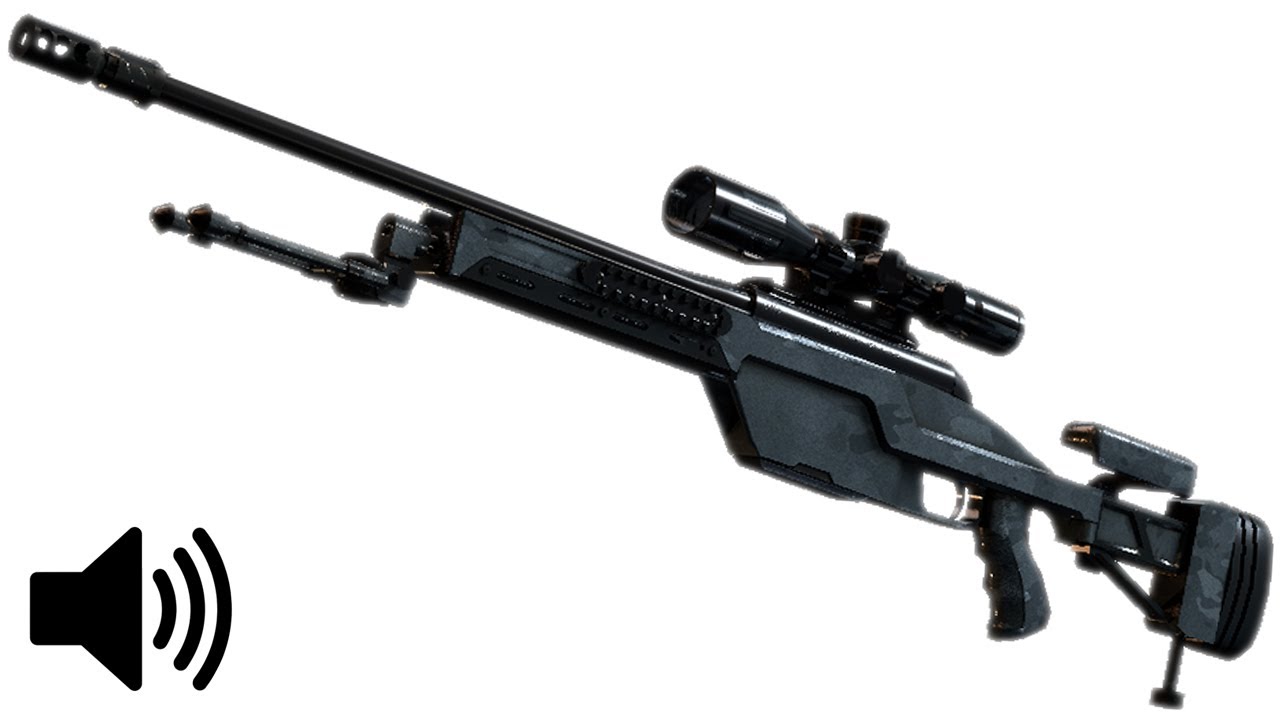 Single shot from sniper rifle Scout (Sound effect) - YouTube
