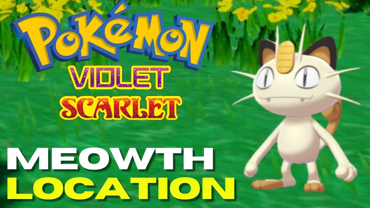 How To Get Meowth In Pokémon Scarlet & Violet (Meowth Location) - YouTube