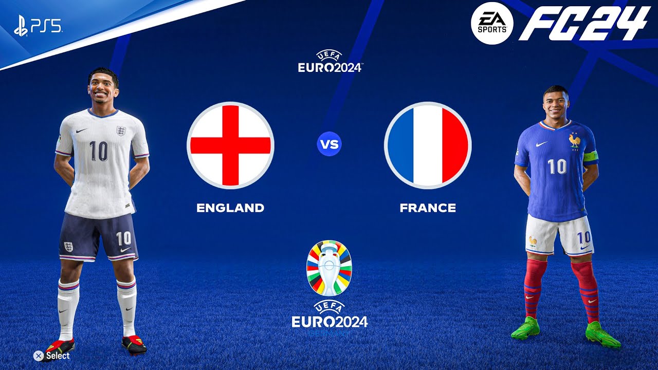 FC 24 - England Vs France - UEFA EURO 2024 FINAL Match | PS5™ [4K60 ...