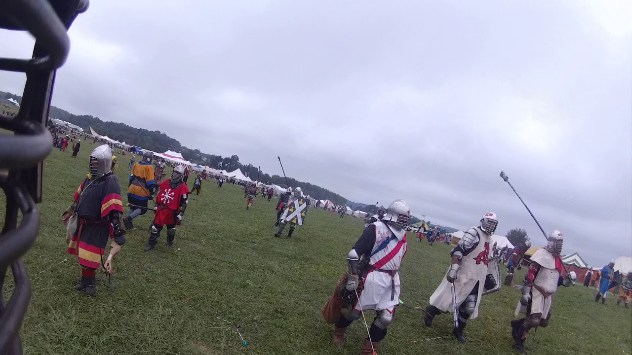 Pennsic 46 Final Battle Part 2 Raw Footage - YouTube