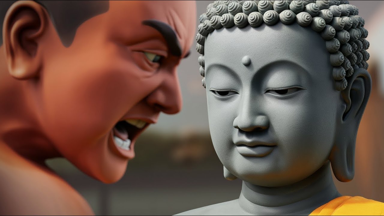 The Buddha and the Angry Man | A Timeless Lesson in Compassion | Nepali ...