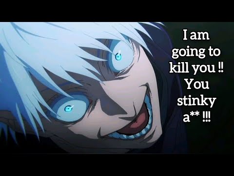 Gojo vs Jogo, Mahito ,Hanami Full fight 4k /Jujutsukaisen Shibuya ...