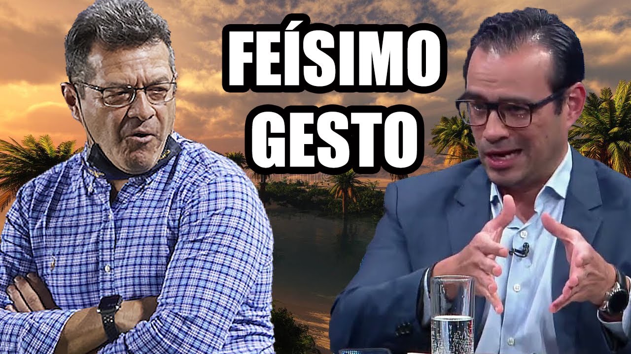 El Feísimo gesto del presidente de la FESFUT contra Hugo Pérez que no ...
