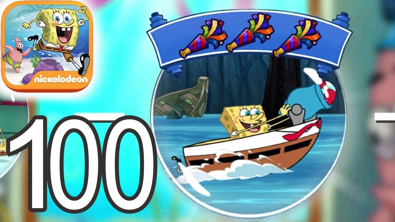 SpongeBob Patty Pursuit - Heroic Appearance Walkthrough Video Part 100 ...