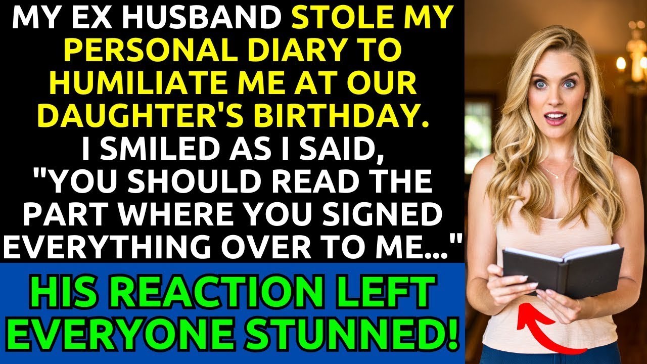 My Ex Stole My Diary to Humiliate Me, But I Had a Secret That Made Him ...