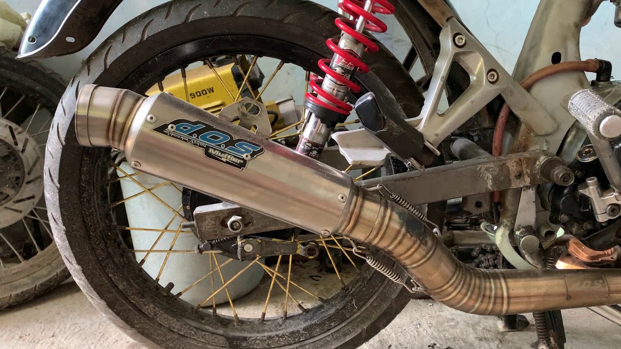 Tes Sound Knalpot Dos Muffler CB AO - YouTube