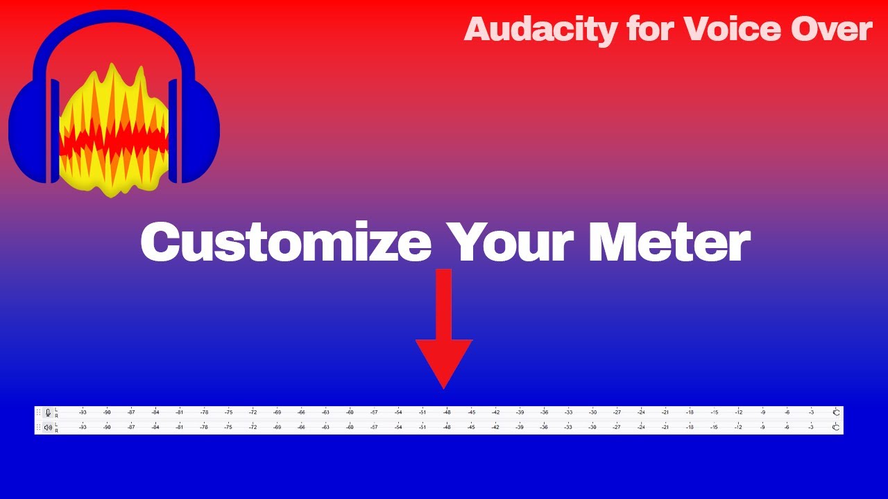 Customizing Your Meter in Audacity - YouTube