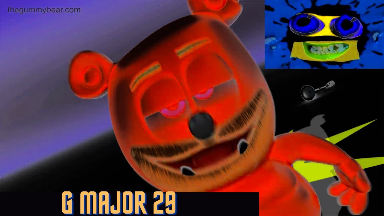 G MAJOR 29 Gummy bear Klasky Csupo Pinkfong SpongeBob Cocomelon Peppa ...