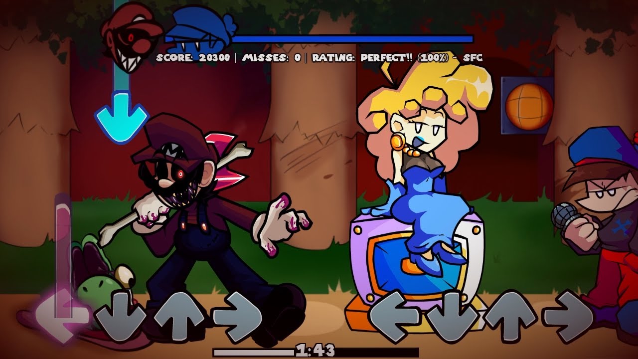 FNF - Antiverse: VS MARIO - You're Next (by Polar Vortex & Scrumbo ...