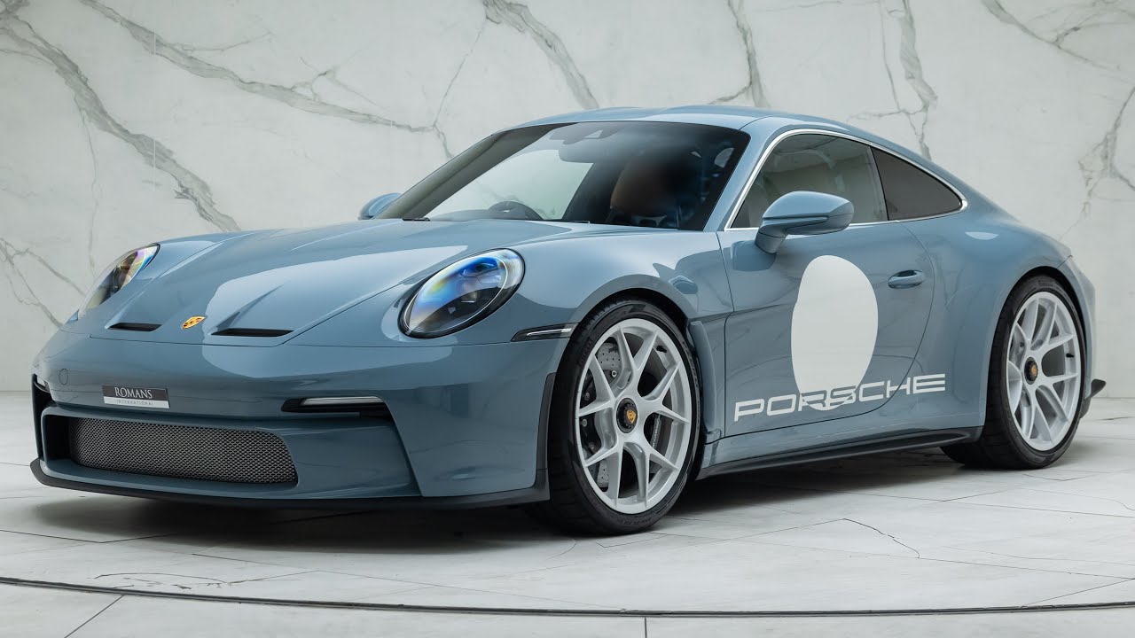 2025 Porsche 911 (992) S/T - Shore Blue Metallic - Walkaround + Engine ...