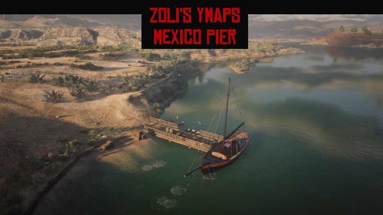 RedM YMAP - MEXICO - Pier + Signs to Settlement - Zoli's Ymaps - YouTube