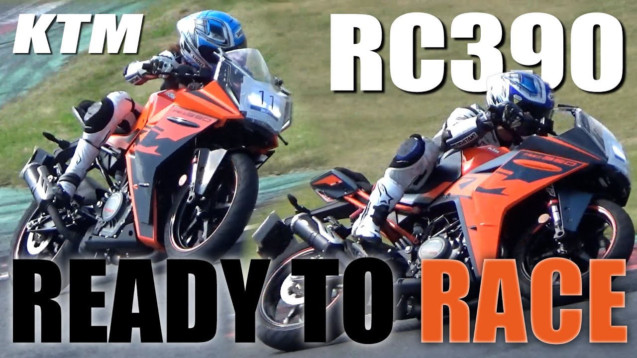 KTMの READY TO RACE は本当なのか？！新車のRC390をそのままレースで走らせたらどこまでいけるか、ことりちゃんと丸山浩がガチ ...
