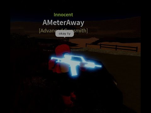 I got a rainbow gun from winning an Admin Event in Roblox Anomic ...