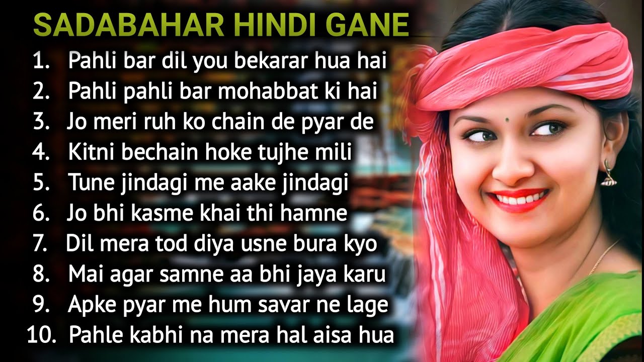 Hindi hit gane | sadabahar purane gane | OLD IS GOLD music | Hindi ...