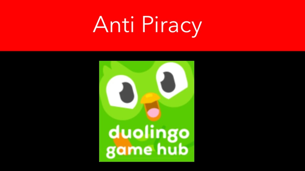 Duolingo Game Hub (Roblox Game) Anti Piracy Screen (For ...