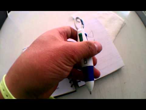 Pluma de 4 colores Dx logo Sku: 53112 - YouTube