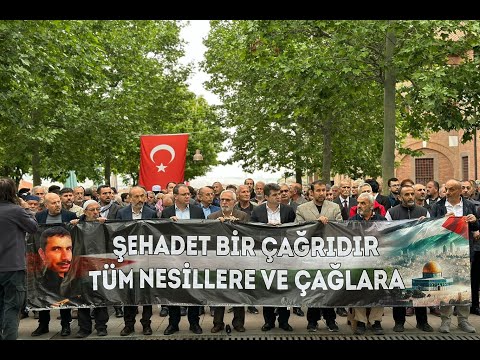 Kudüs şehidi Hasan Saklanan için Ankara'da gıyabi cenaze namazı kılındı