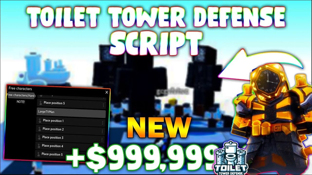 *NEW* Toilet Tower Defense Script (PASTEBIN 2024) (AUTOFARM, 100% WIN ...
