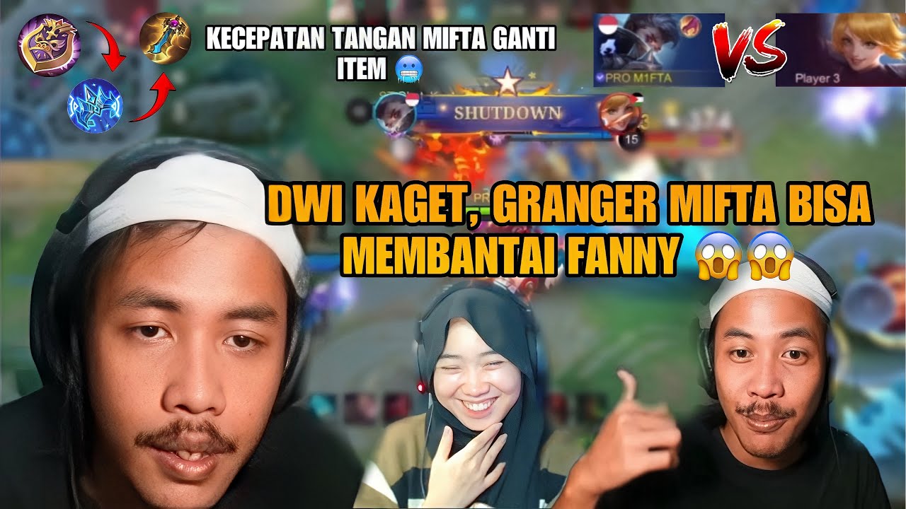AKSI GILA GRANGER MIFTA BANTAI FANNY! DWI WOII SAMPAI SHOCK LIHAT GANTI ITEM SECEPAT INI! GILA ...