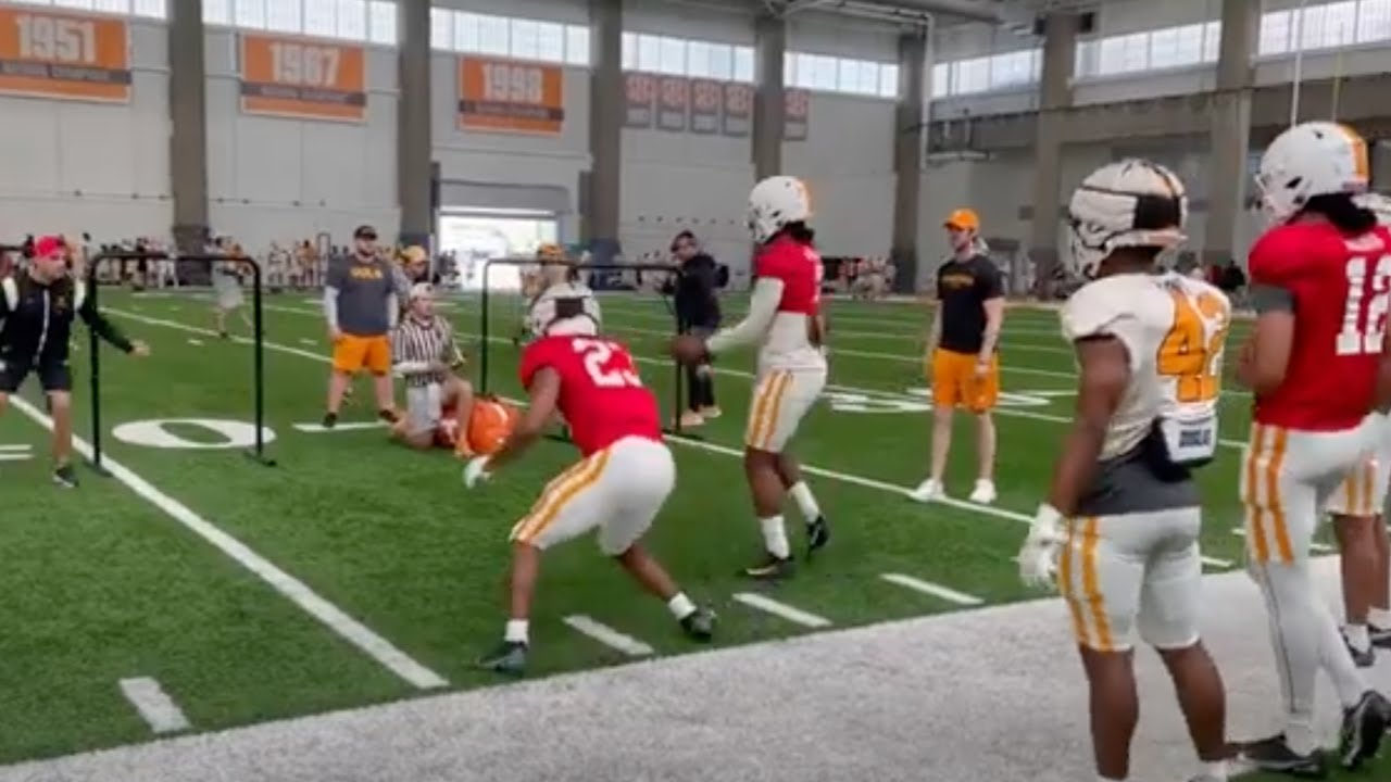 Tennessee football: Highlights from Vols' first spring practice in full ...