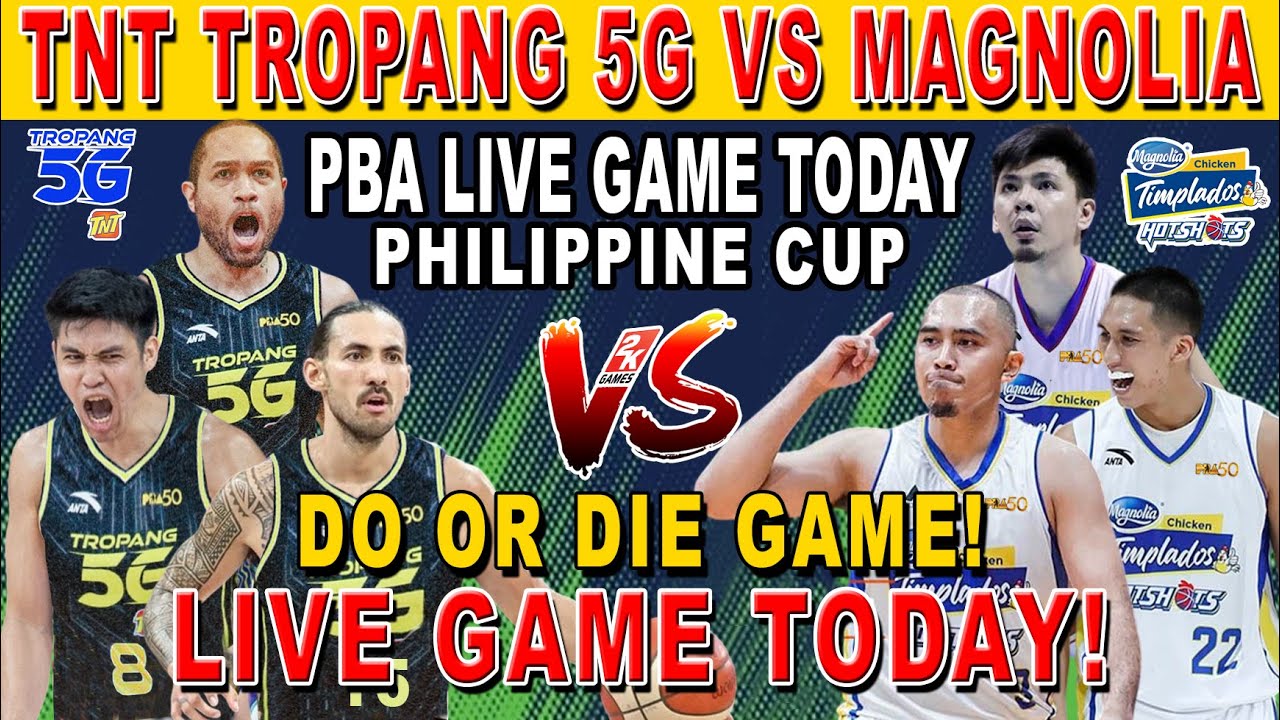 MAGNOLIA vs TNT | PBA LIVE FULL GAME TODAY | PBA PHILIPPINE CUP 2K ...