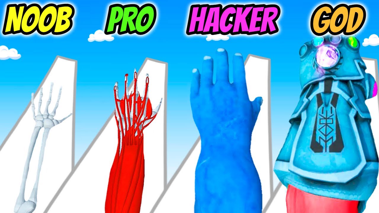 Plaster Run - NOOB vs PRO vs HACKER vs GOD - YouTube