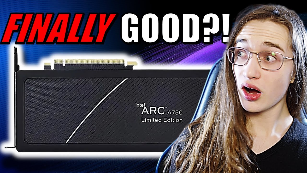 Is it FINALLY Good Enough?! Intel Arc A750 Performance Uplift - YouTube