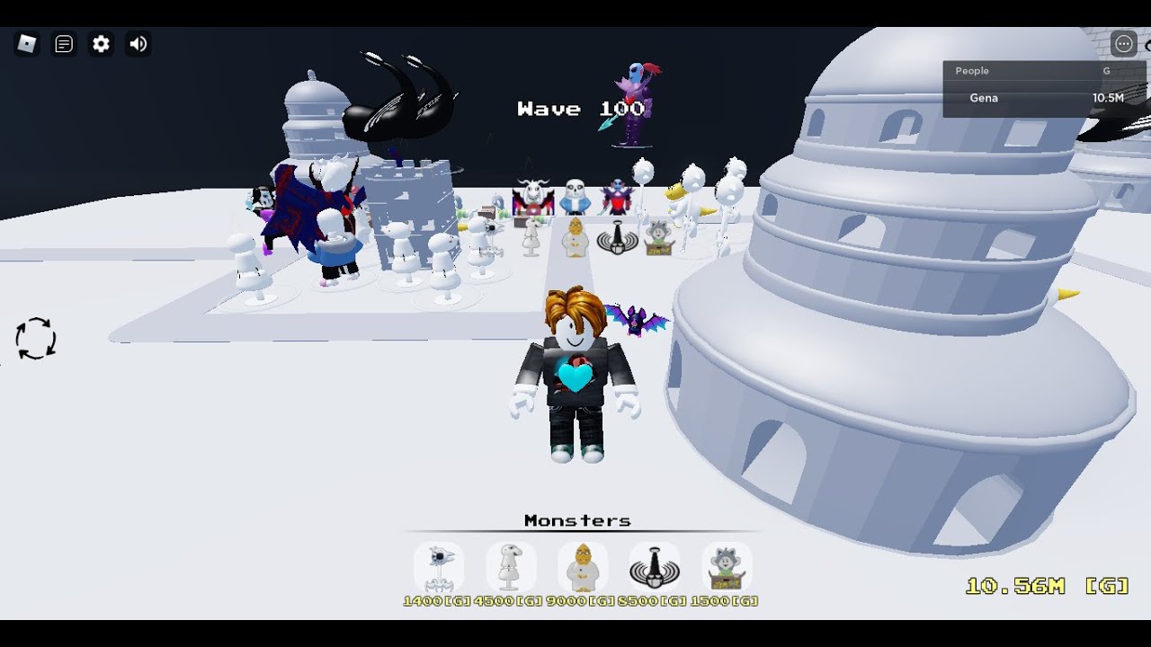 guide how to pass endless to wave 100 | Undertale Tower Defence ...