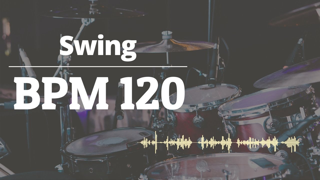 120 BPM 드럼비트 (Swing Beat 120 BPM) - YouTube
