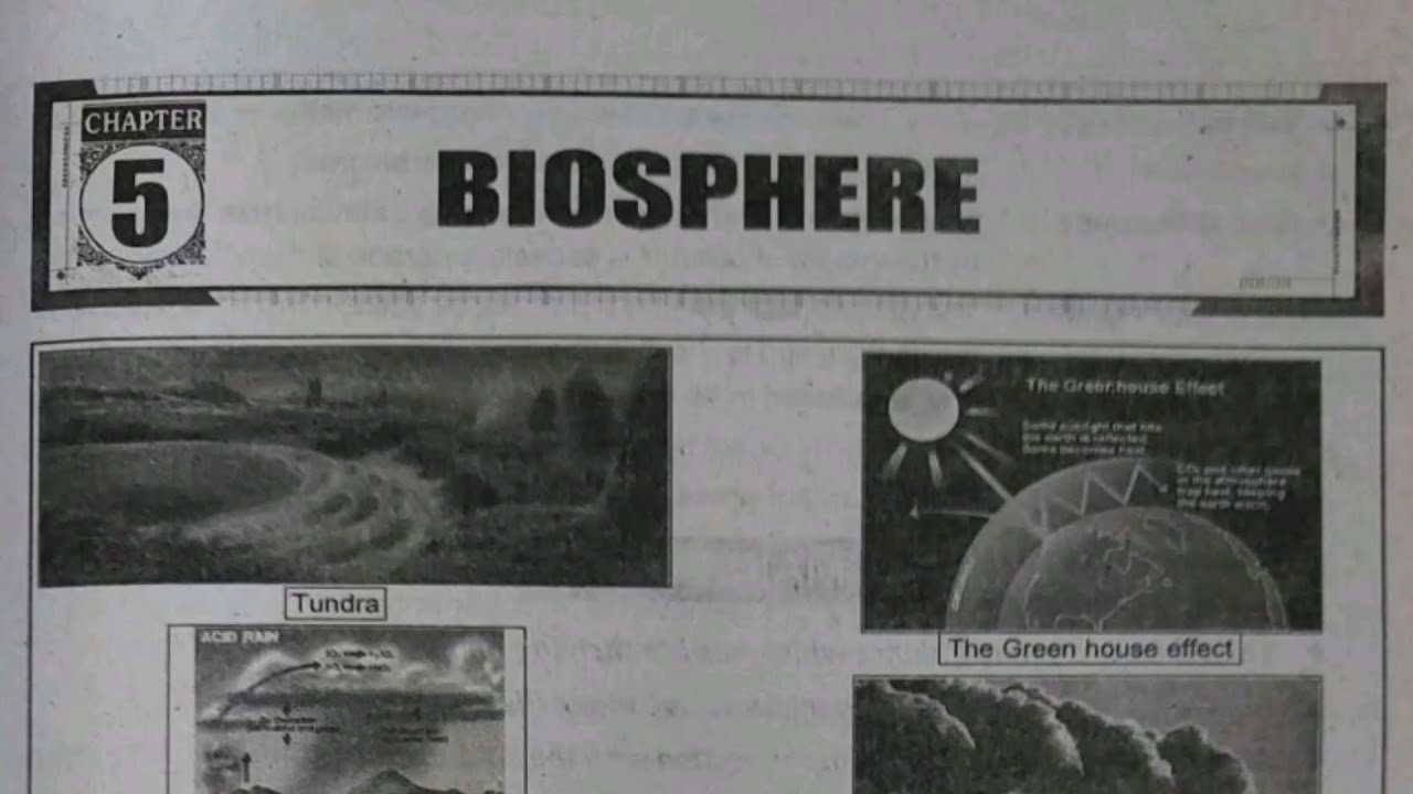 9th class social 5th chapter (Biosphere) All questions and answers all ...