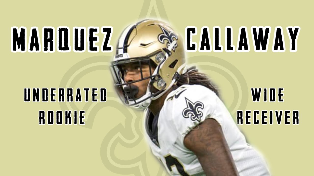 Marquez Callaway: The Most Underrated Rookie in the NFL - YouTube
