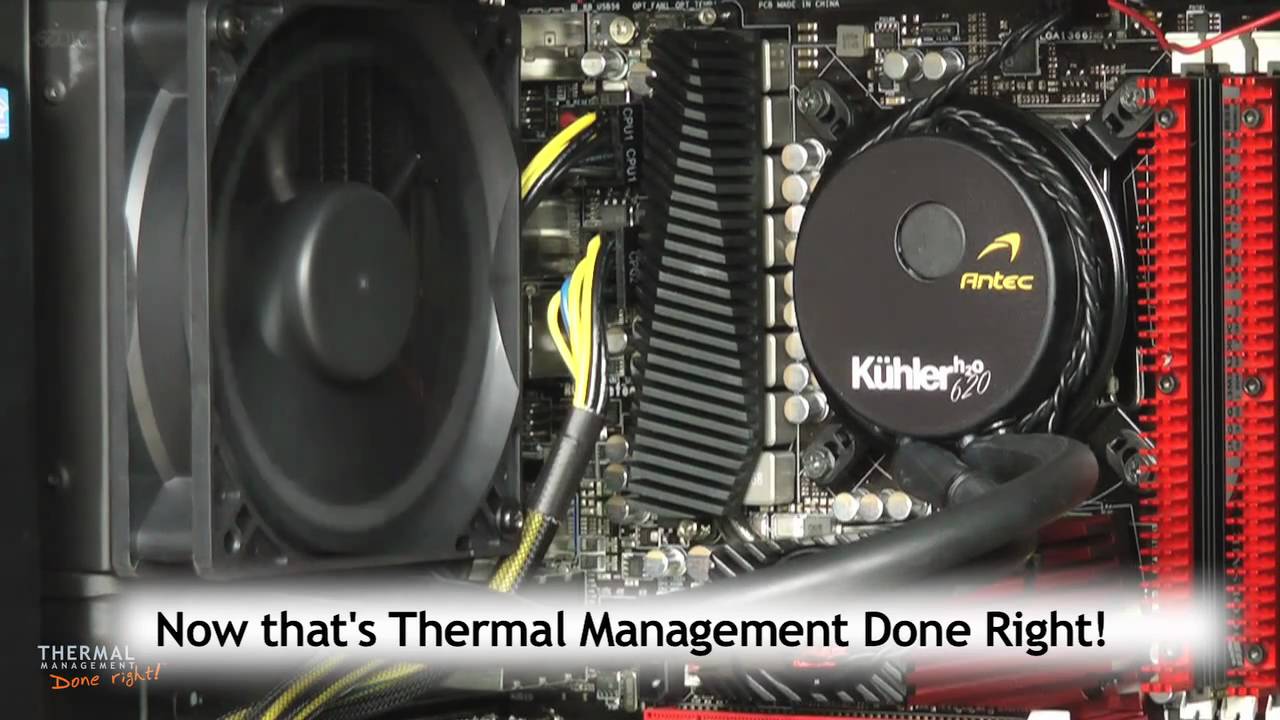 Antec KÜHLER H2O 620 Liquid CPU Cooler | Overclocked Edition - YouTube