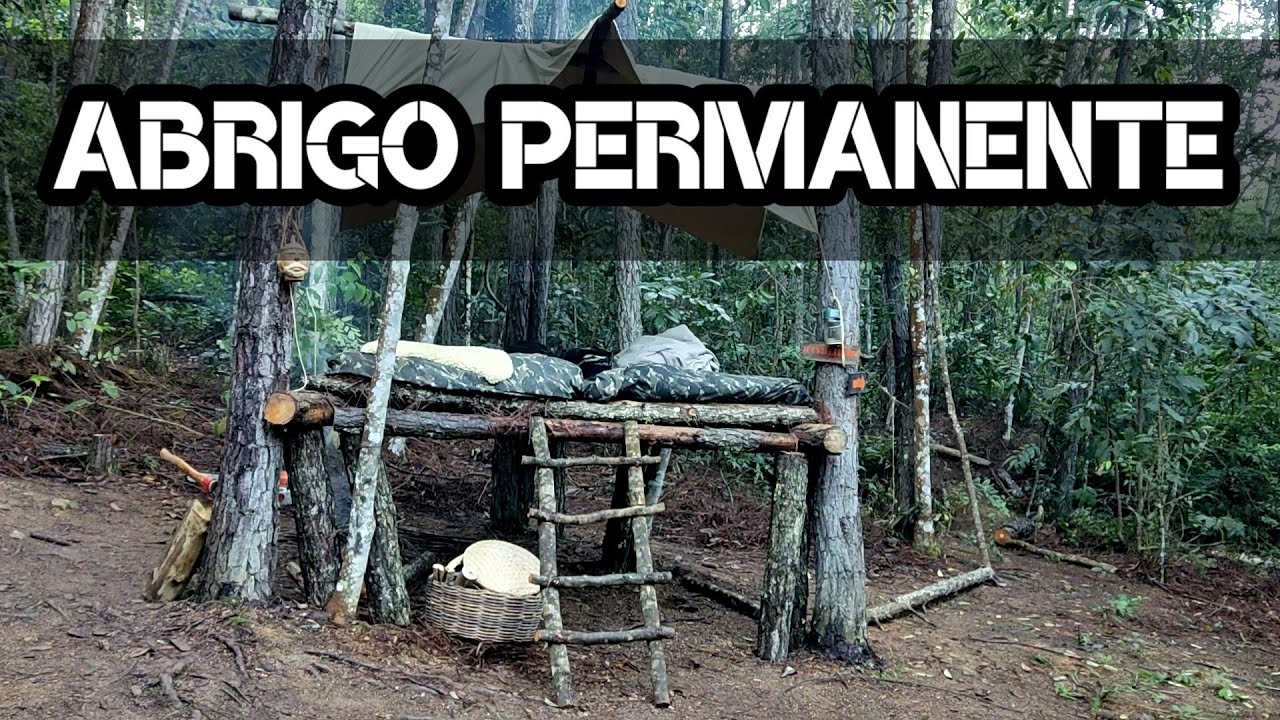 ABRIGO PERMANENTE E PERNOITE NO CURSO BUSHFIRE - YouTube