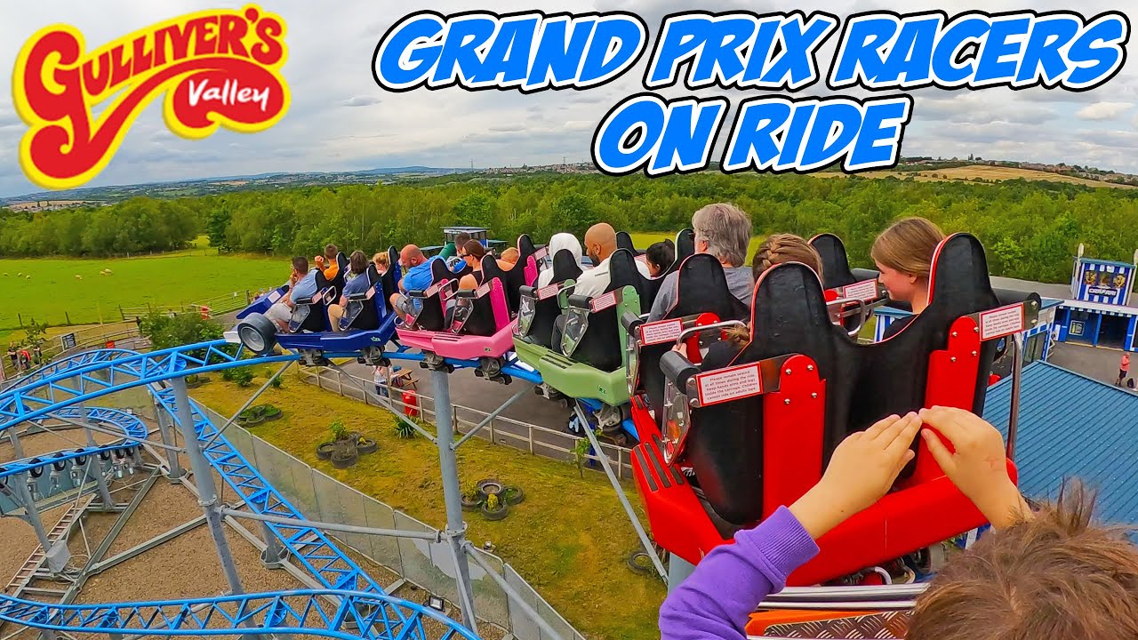 Grand Prix Racers On Ride POV in Gears Land at Gulliver's Valley (Nov ...