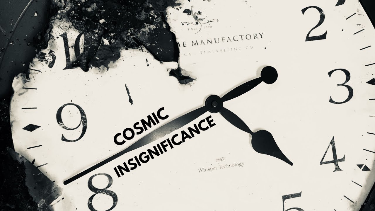 Cosmic Insignificance. - YouTube