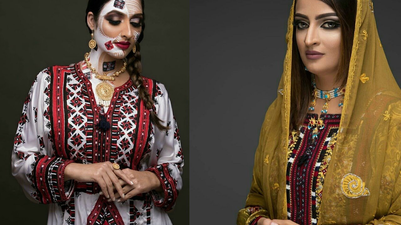 Amazing Balochi Dress Photography - YouTube