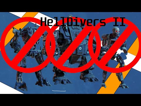 KILLING BOTS! Helldiver's 2 Quick fun - YouTube
