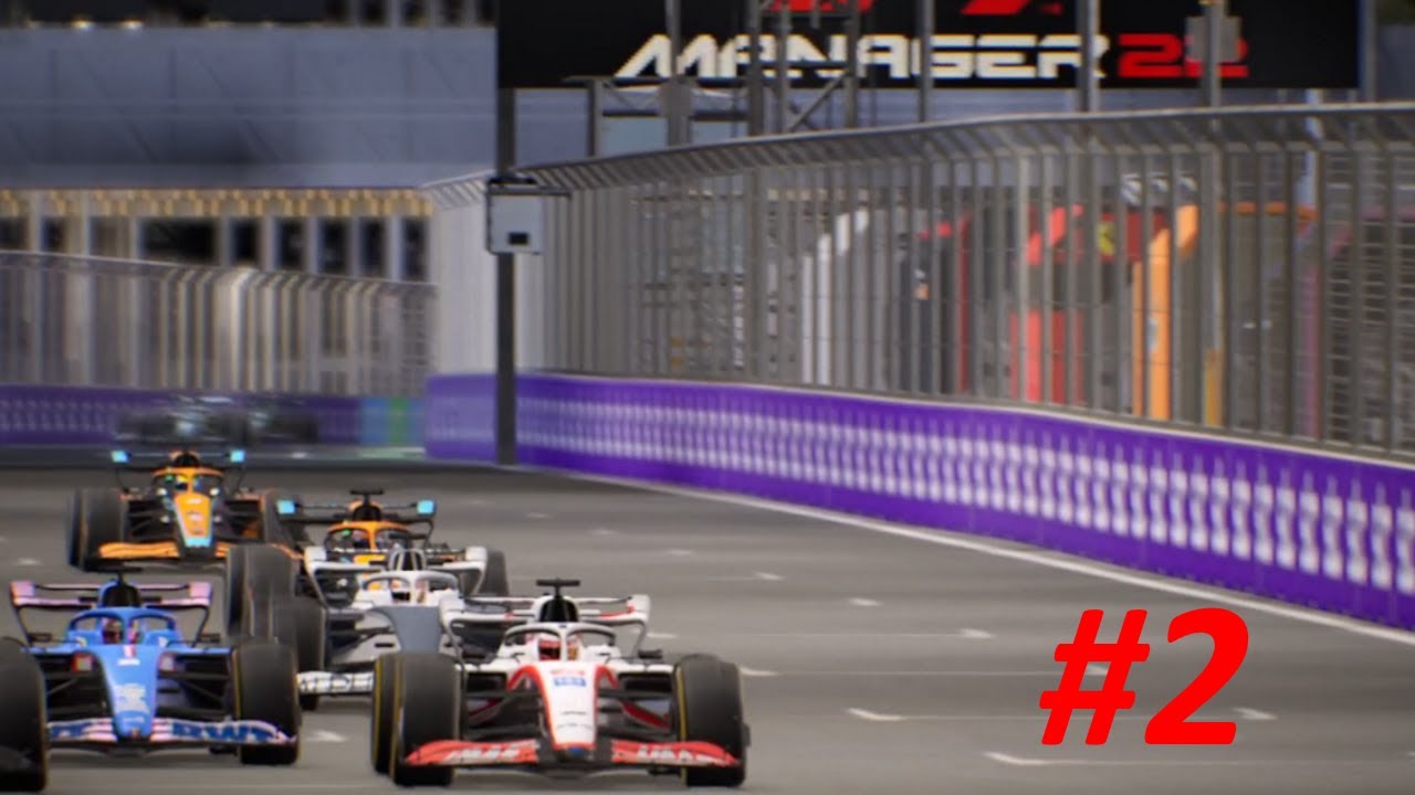 Team Haas Career Mode F1 Manager 2022 Race 2 - YouTube