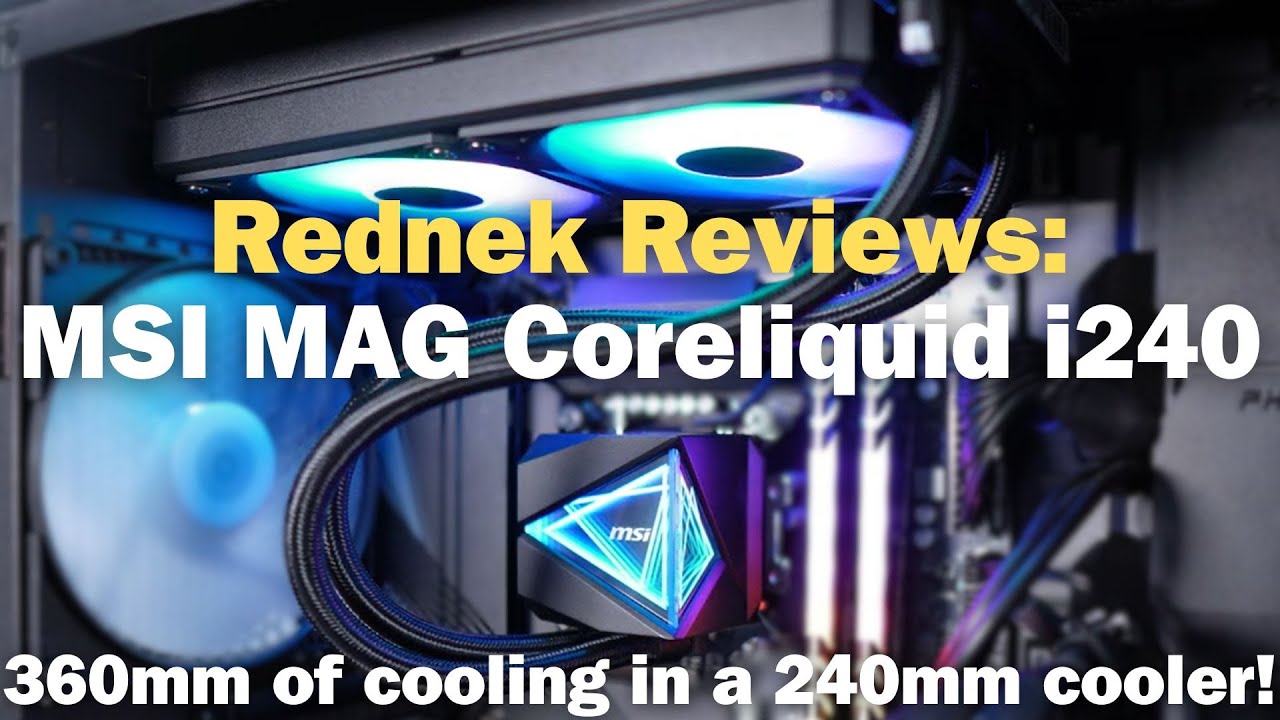 MSI MAG Core Liquid i240 review; Do you need a 360mm cpu cooler anymore ...