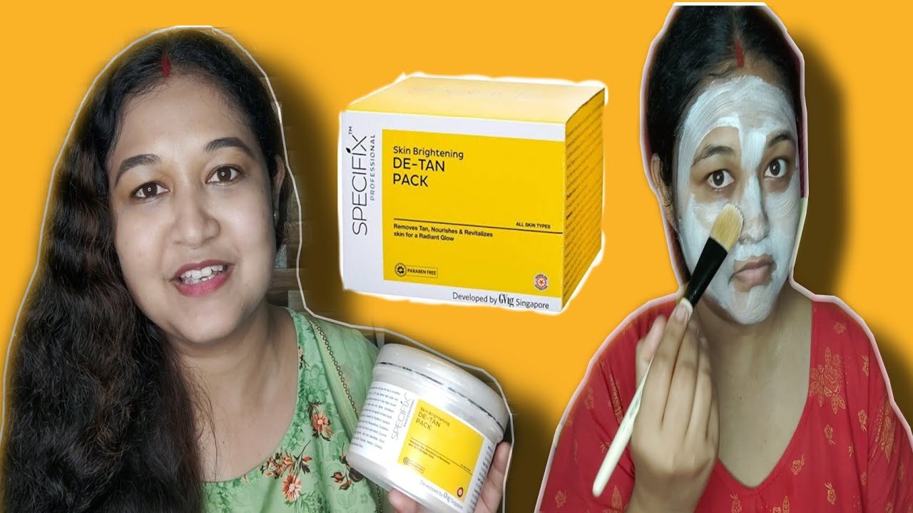 Specifix Professional De-Tan Pack Review & Demo II Remove Sun Tan II ...