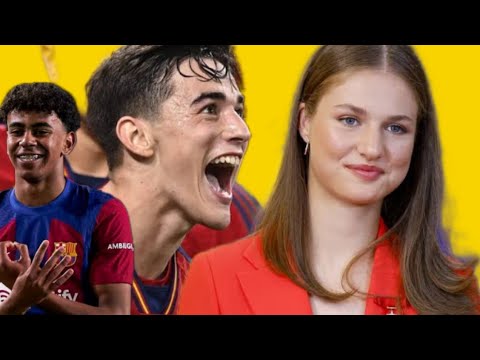 GAVI AND PRINCESS LEORNOR IN A ROMANTIC RELATIONSHIP LAMINE YAMAL FAIL ...