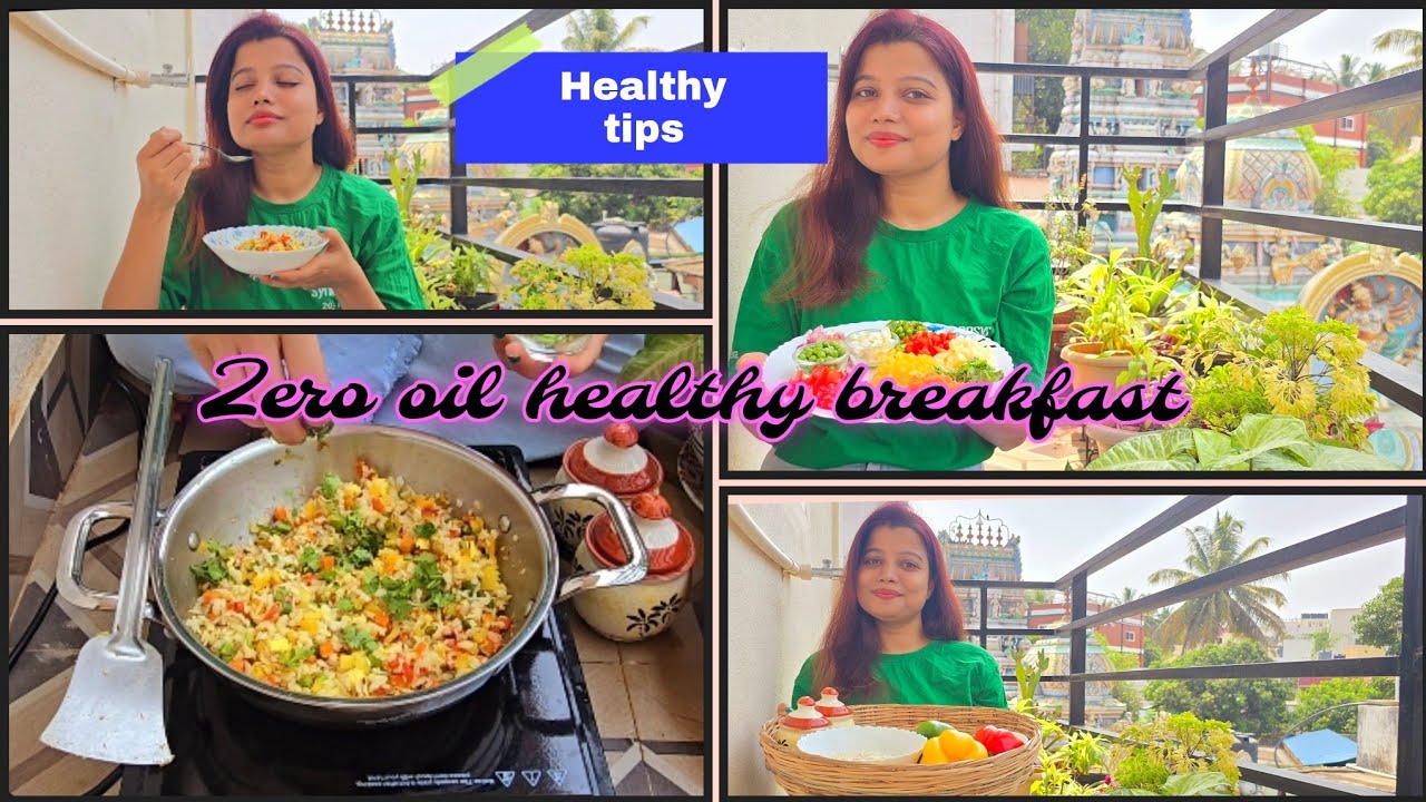 Instant Breakfast Recipes | Zero Oil Poha Recipe | Outdoor Cooking ...